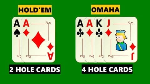 Omaha Poker vs. Texas Hold’em: Key Differences